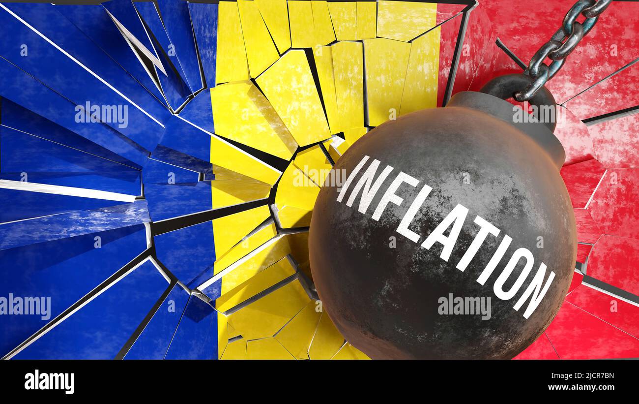 Inflation and Romania, destroying economy and ruining the nation ...