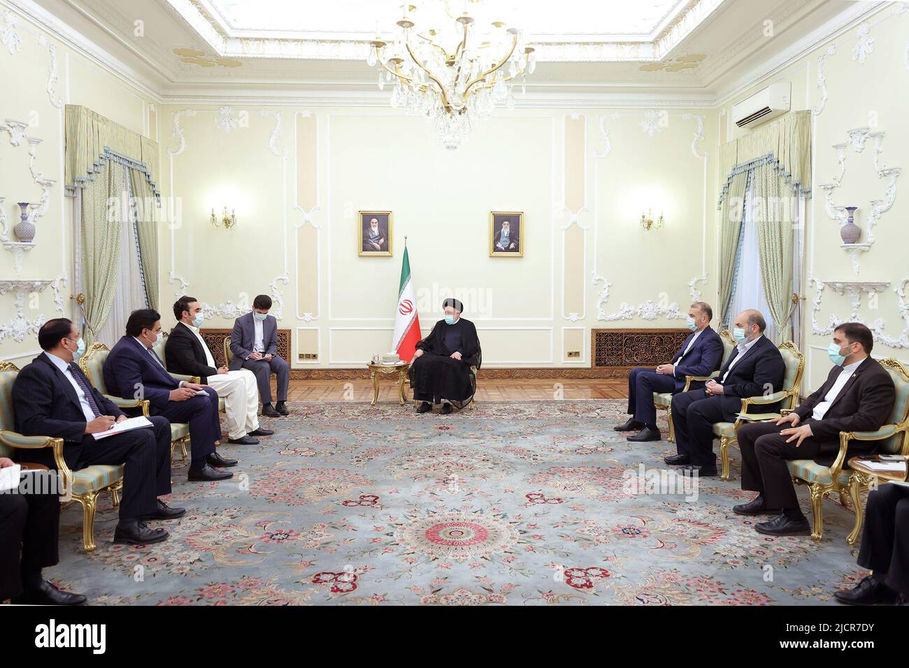 Tehran, Tehran, Iran. 14th June, 2022. A handout photo made available ...