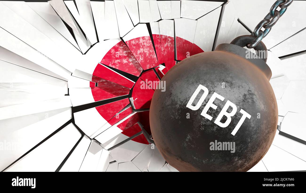 Debt and Japan, destroying economy and ruining the nation. Debt ...