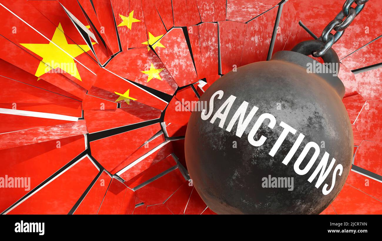 Sanctions and China, destroying economy and ruining the nation ...