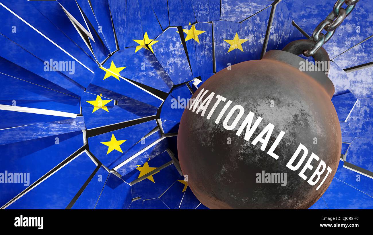 National debt and EU Europe, destroying economy and ruining the nation ...