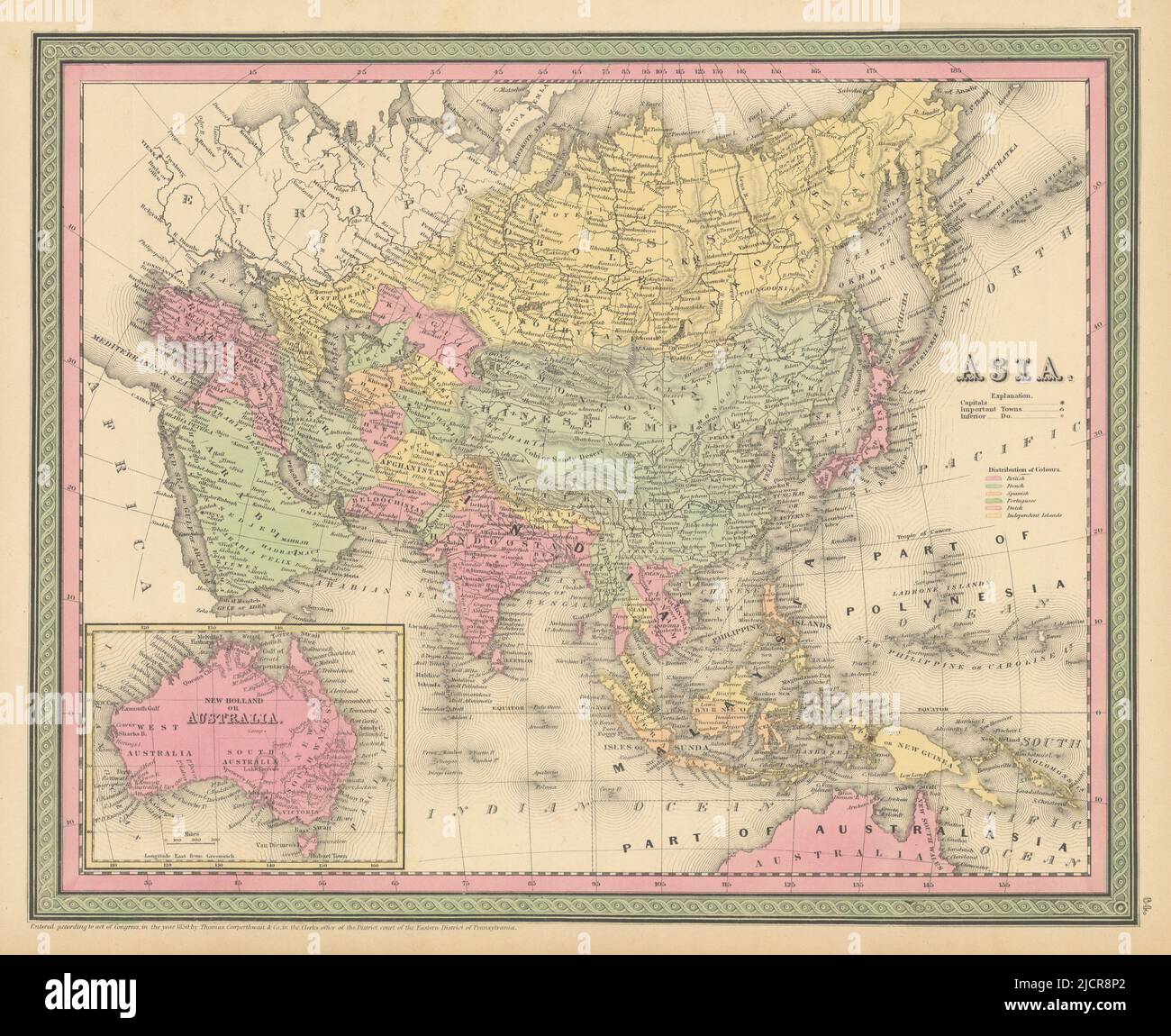 Old Map Of Asia Maps Of Countries In Asia PORTFOLIO (Maps Asia Middle