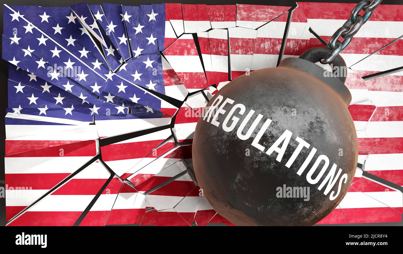 USA America and Regulations that destroys the country and wrecks the ...