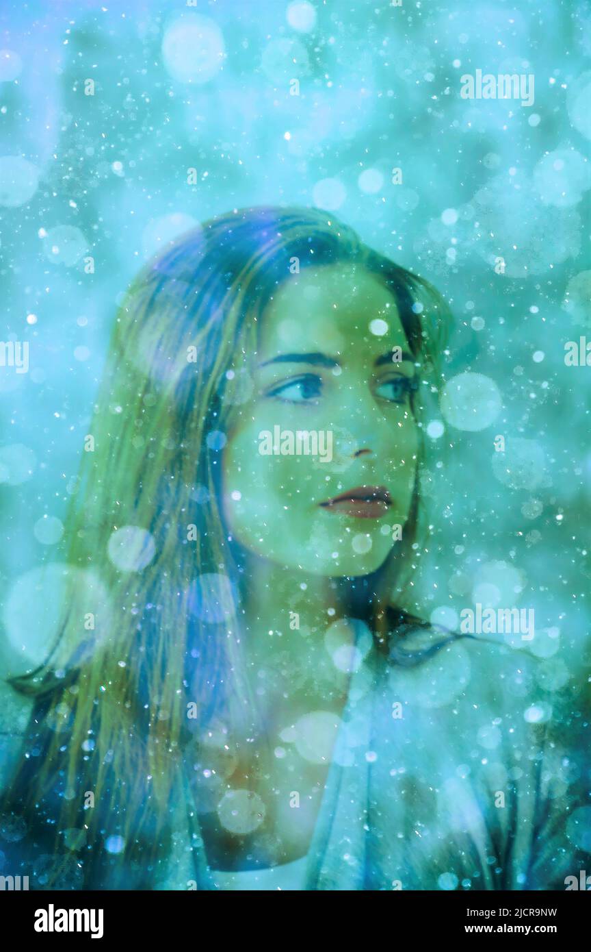 Bokeh portrait hi-res stock photography and images - Alamy