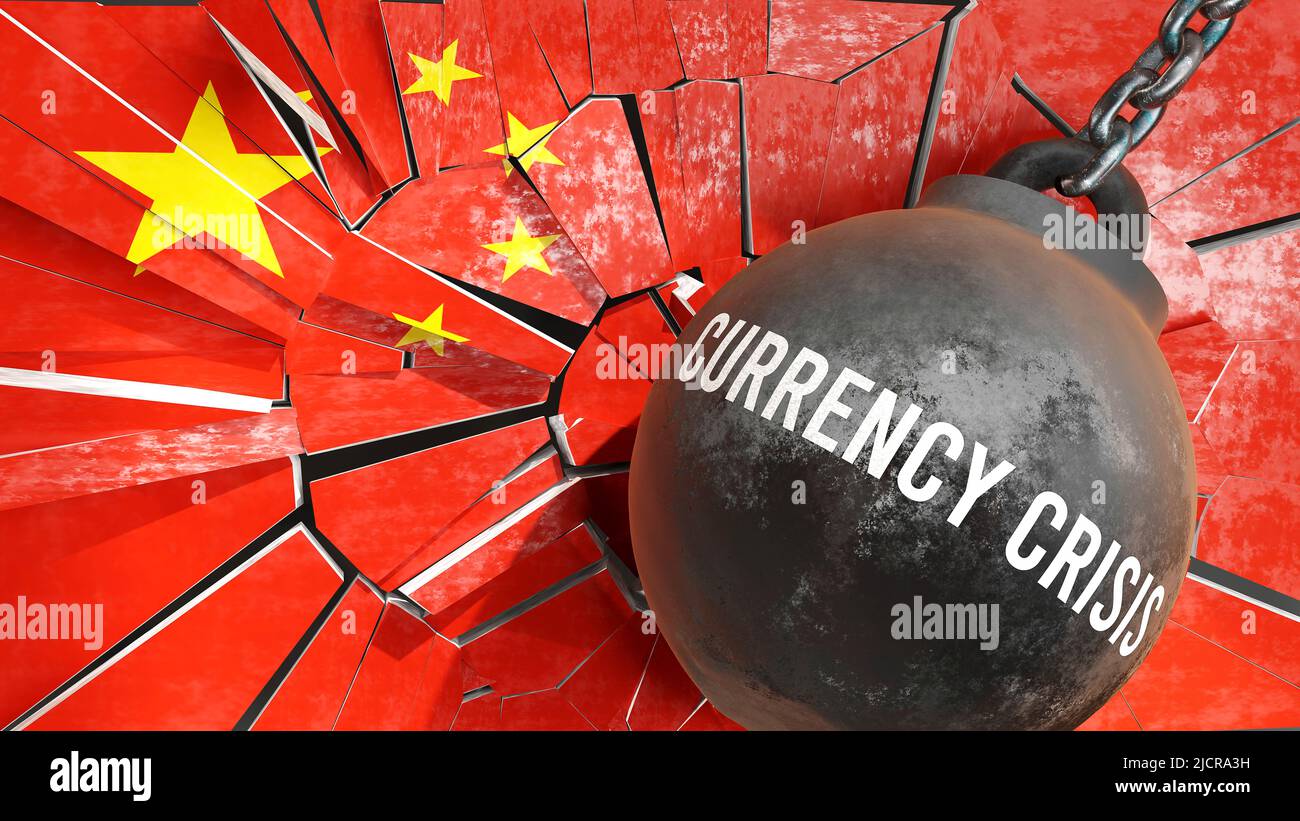 Currency crisis and China, destroying economy and ruining the nation ...