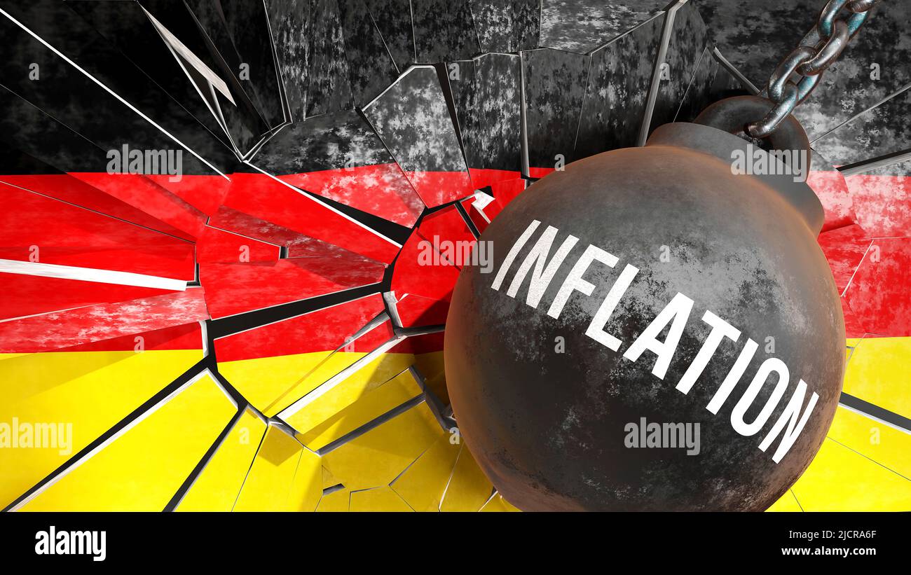 Germany and Inflation that destroys the country and wrecks the economy ...