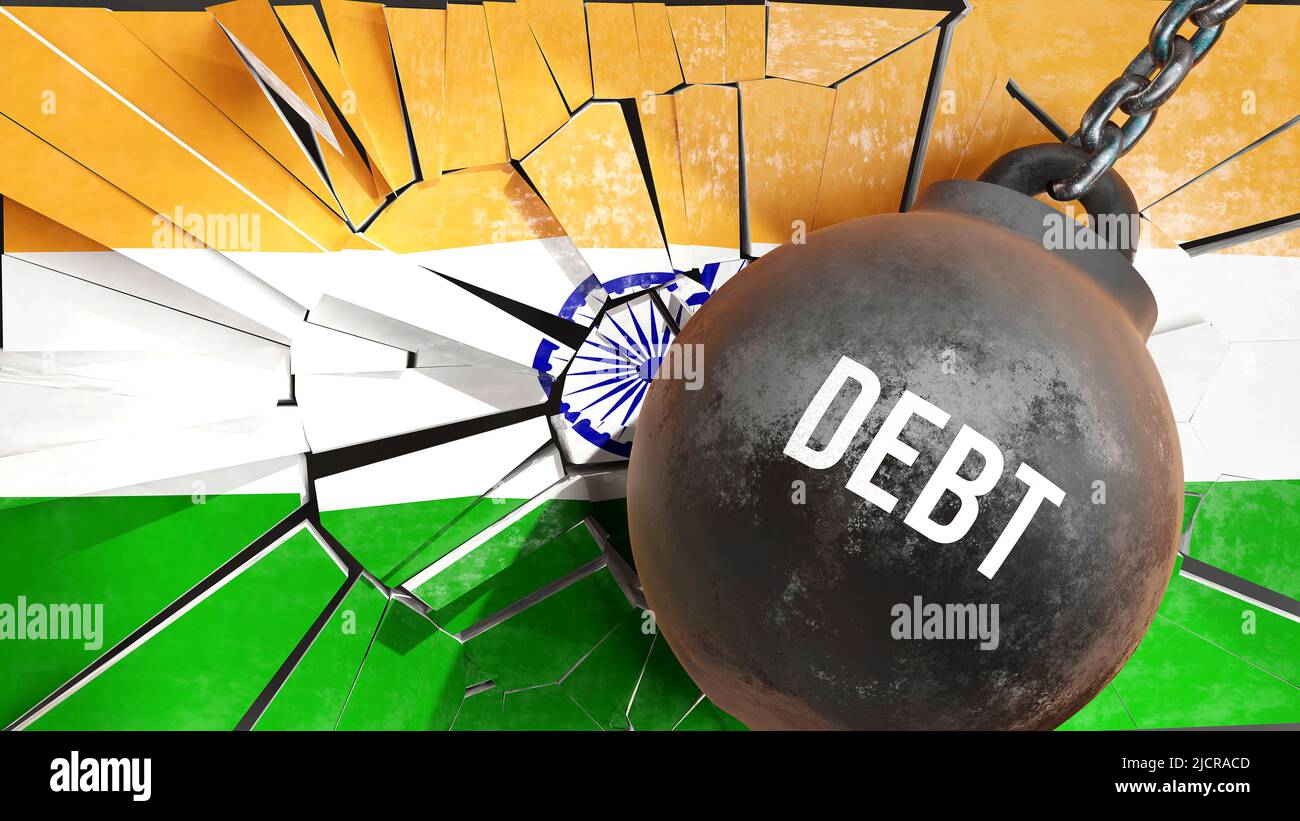 Debt and India, destroying economy and ruining the nation. Debt ...