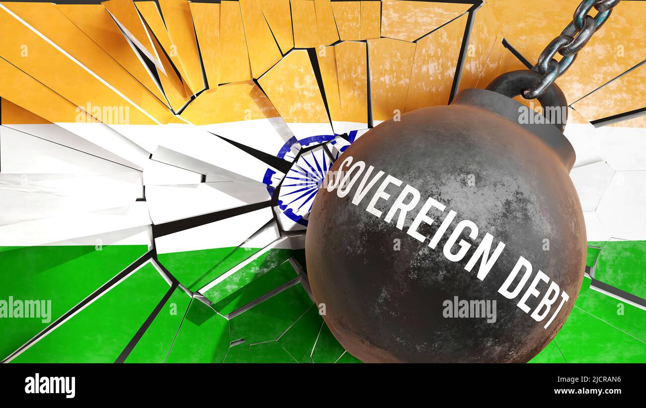 India and sovereign debt hi-res stock photography and images - Alamy