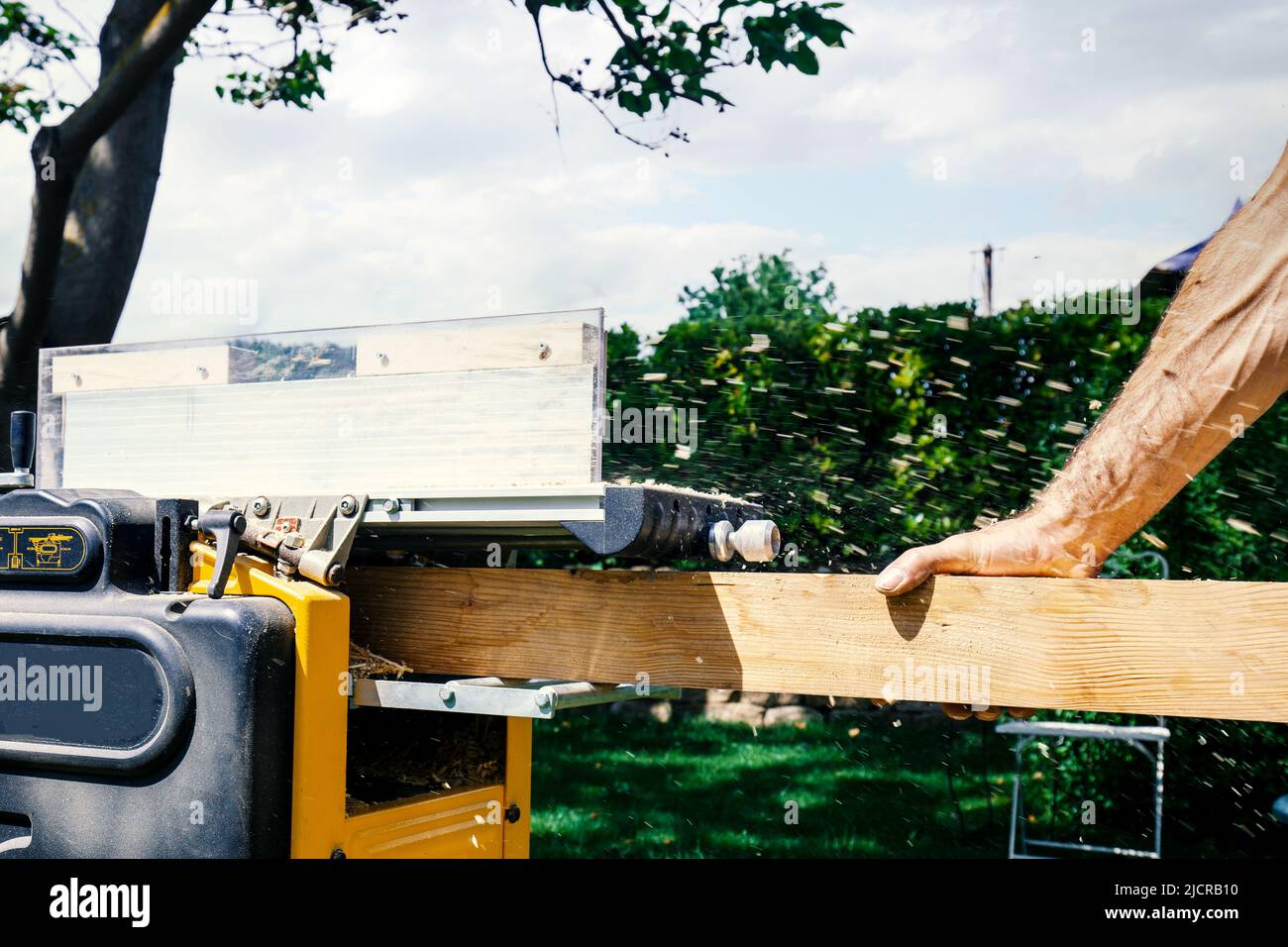 Planer thickness machine hi-res stock photography and images - Alamy