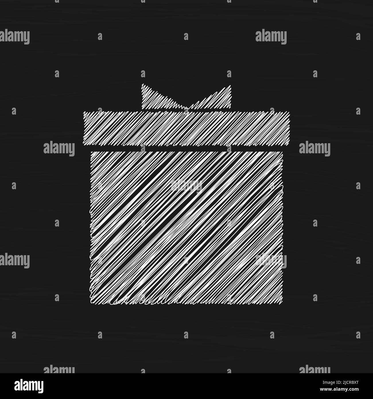 Blue present box red Black and White Stock Photos & Images - Alamy