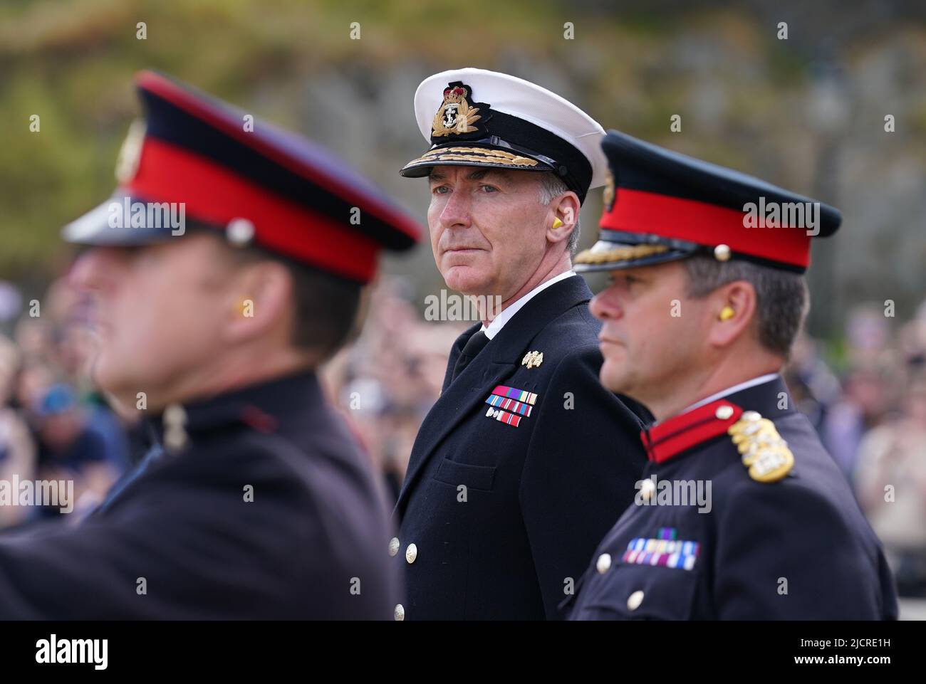 Newly appointed head of UK Armed Forces, Chief of Defence Admiral Sir ...