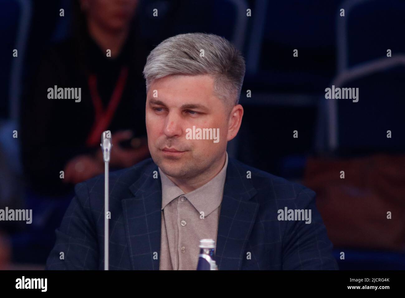 Saint Petersburg, Russia - 15 June 2022: St. Petersburg International Economic Forum 2022 (SPIEF ...