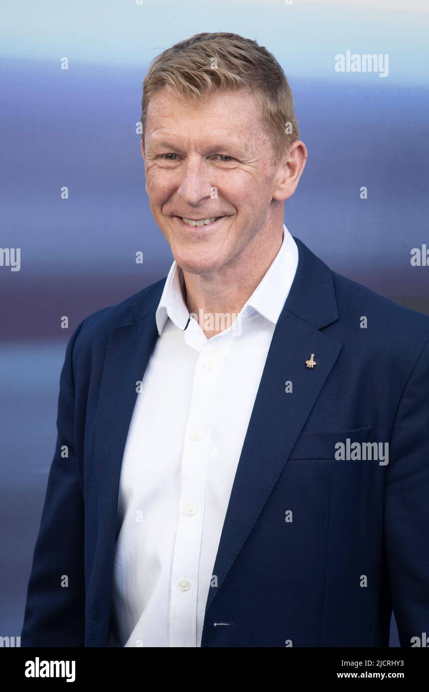 London, UK. Tim Peake at the UK premiere of Lightyear. Cineworld ...