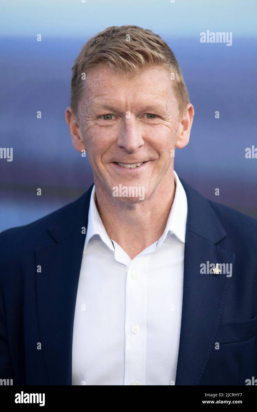 London, UK. Tim Peake at the UK premiere of Lightyear. Cineworld ...