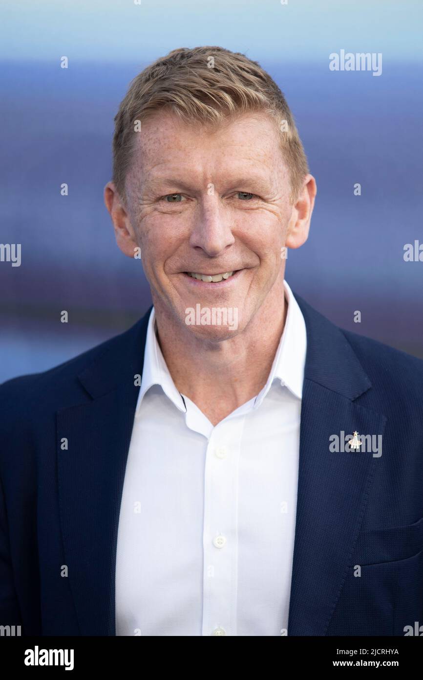 London, UK. Tim Peake at the UK premiere of Lightyear. Cineworld ...