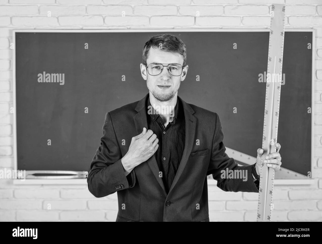 man at blackboard. back to school. what size is it. geometry favorite ...