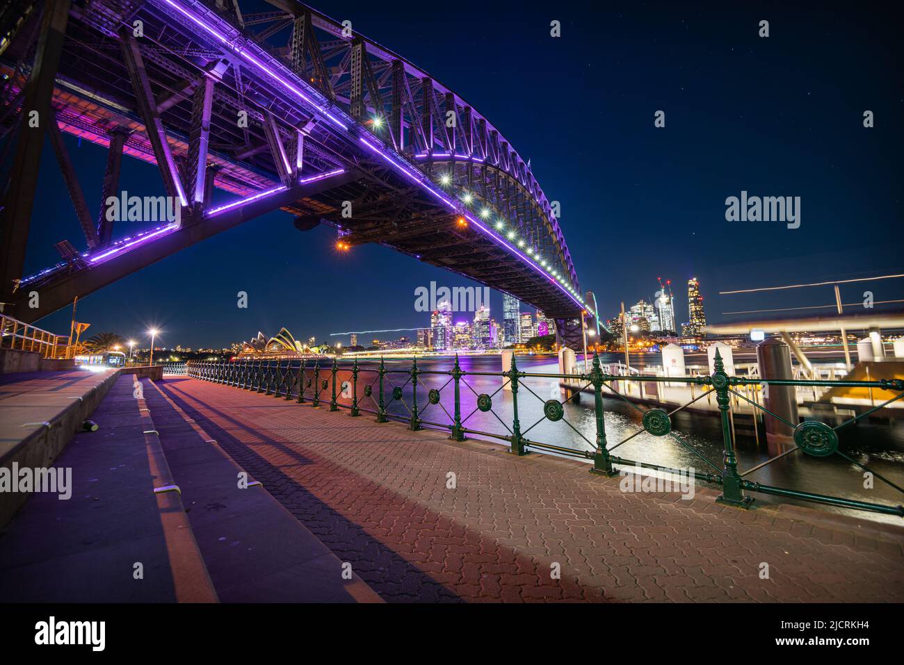 Vivid sydney city of Australia Stock Photo - Alamy