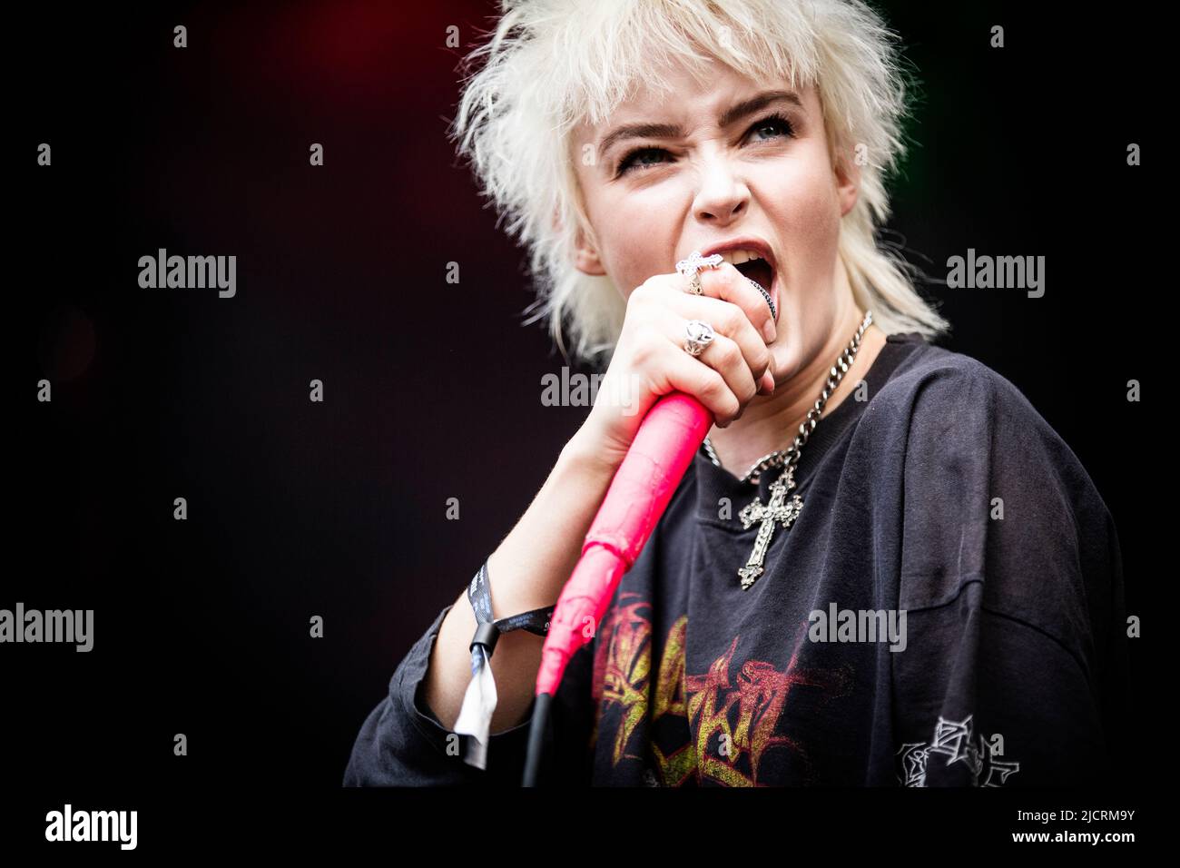 Copenhagen, Denmark. 15th June, 2022. The British rockband Wargasm ...