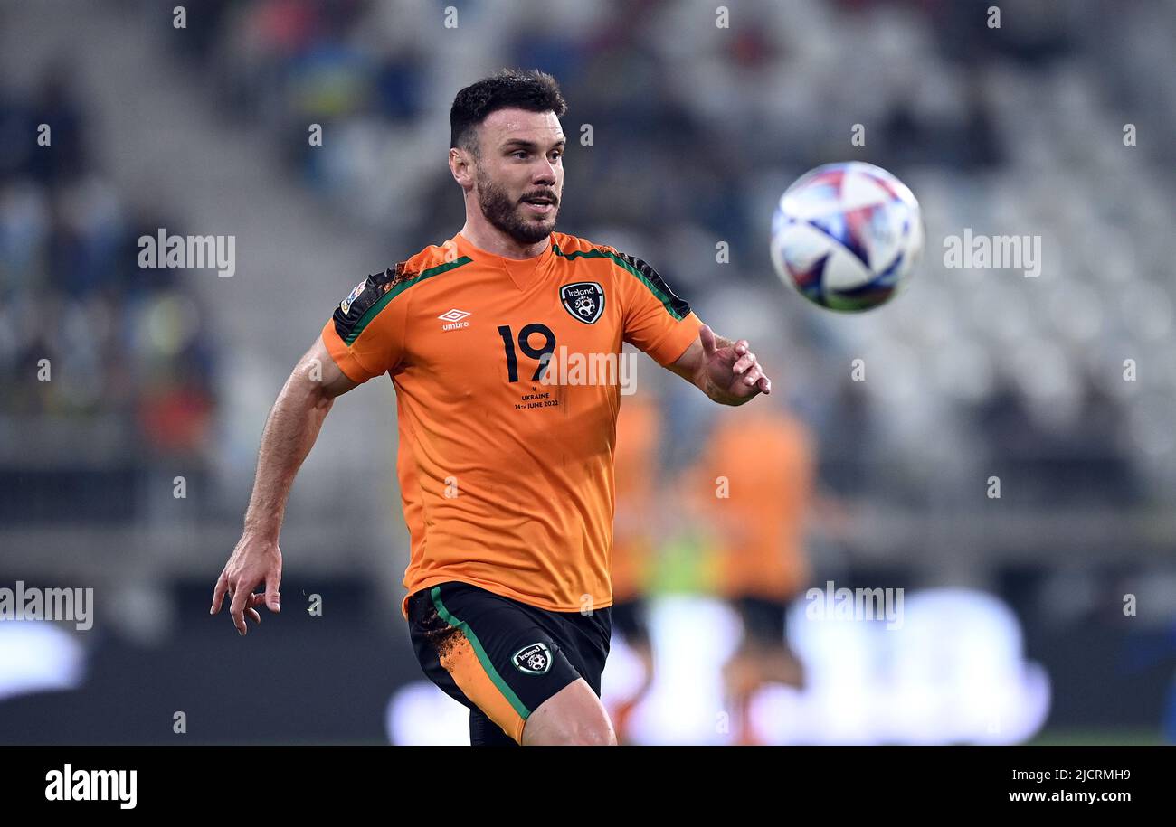 Republic of Ireland's Scott Hogan during the UEFA Nations League match ...
