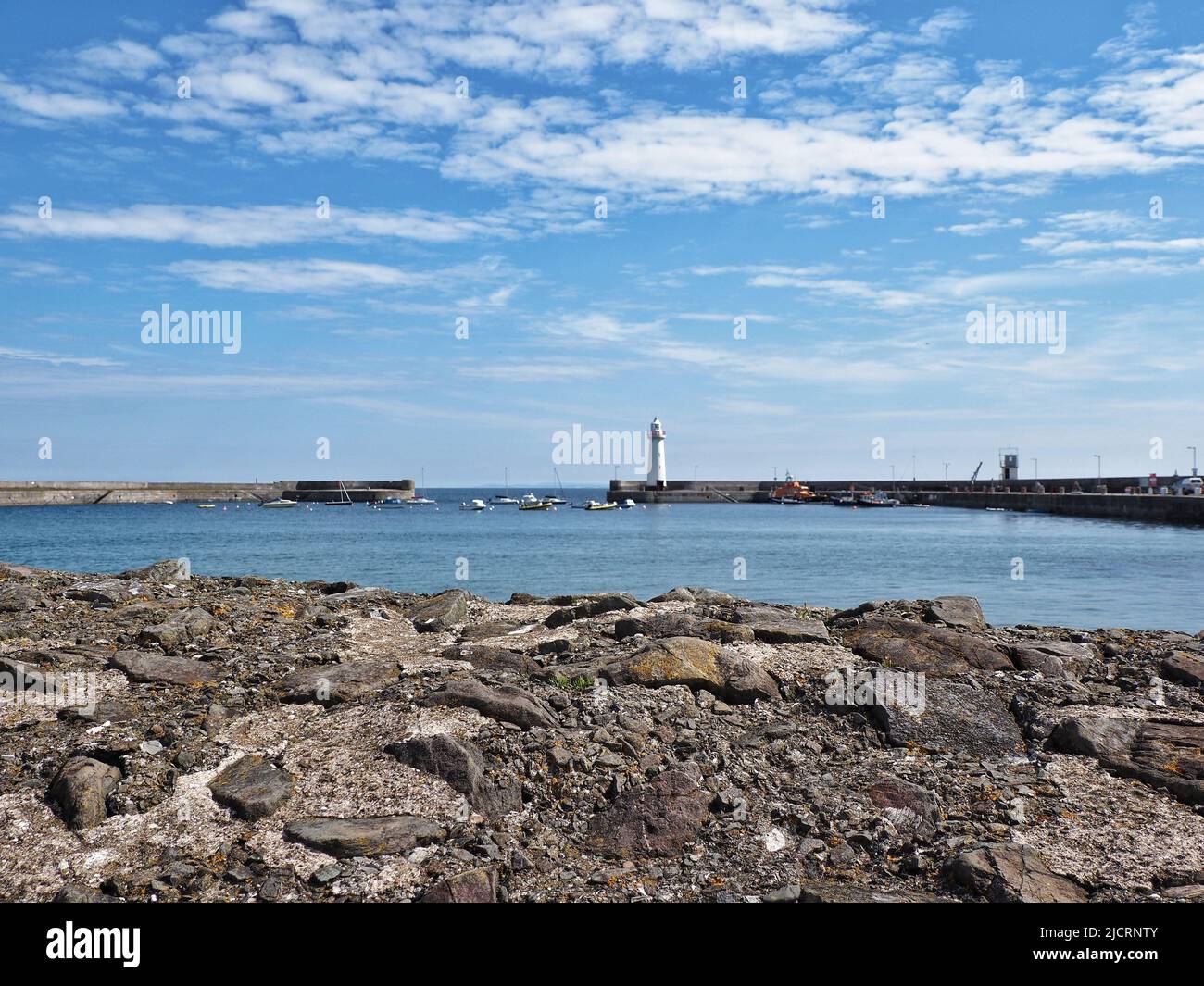 Donaghadee harbour hi-res stock photography and images - Alamy