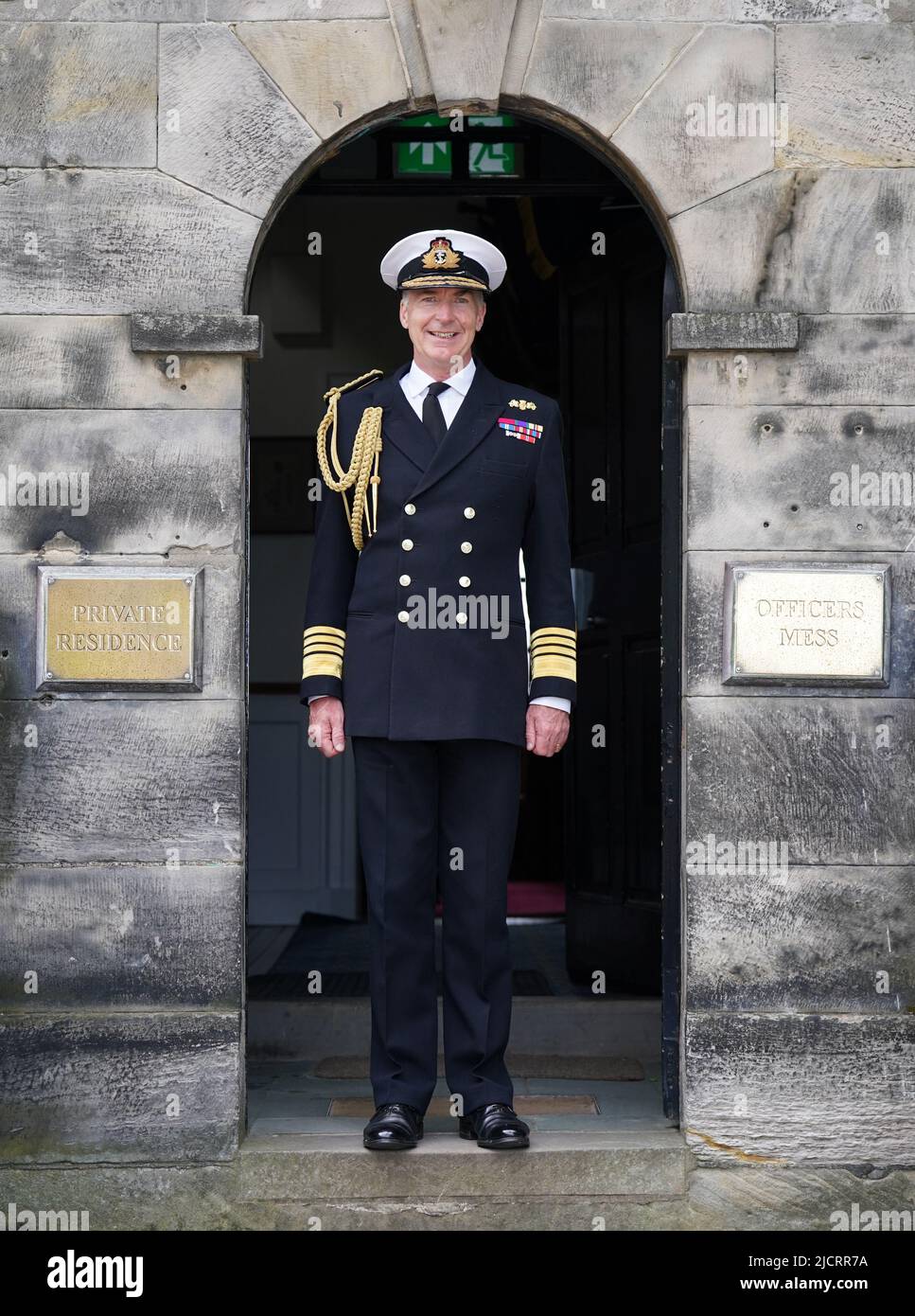 Newly appointed head of UK Armed Forces, Chief of Defence Admiral Sir ...