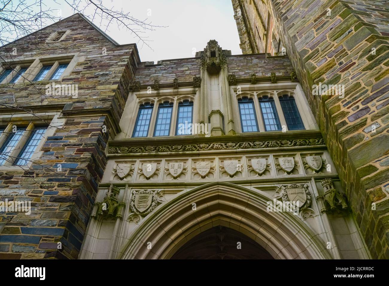PRINCETON, NJ USA - NOVENBER 12, 2019: eneral view of Holder Hall ...
