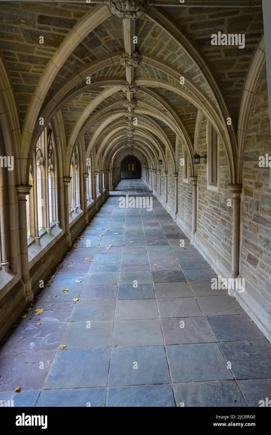 PRINCETON, NJ USA - NOVENBER 12, 2019: Holder Hall, General view of the ...