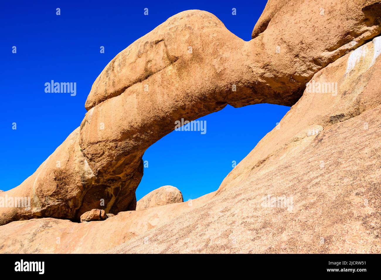 The Bridge, a natural arch at Spitzkoppe, Namibia Stock Photo - Alamy