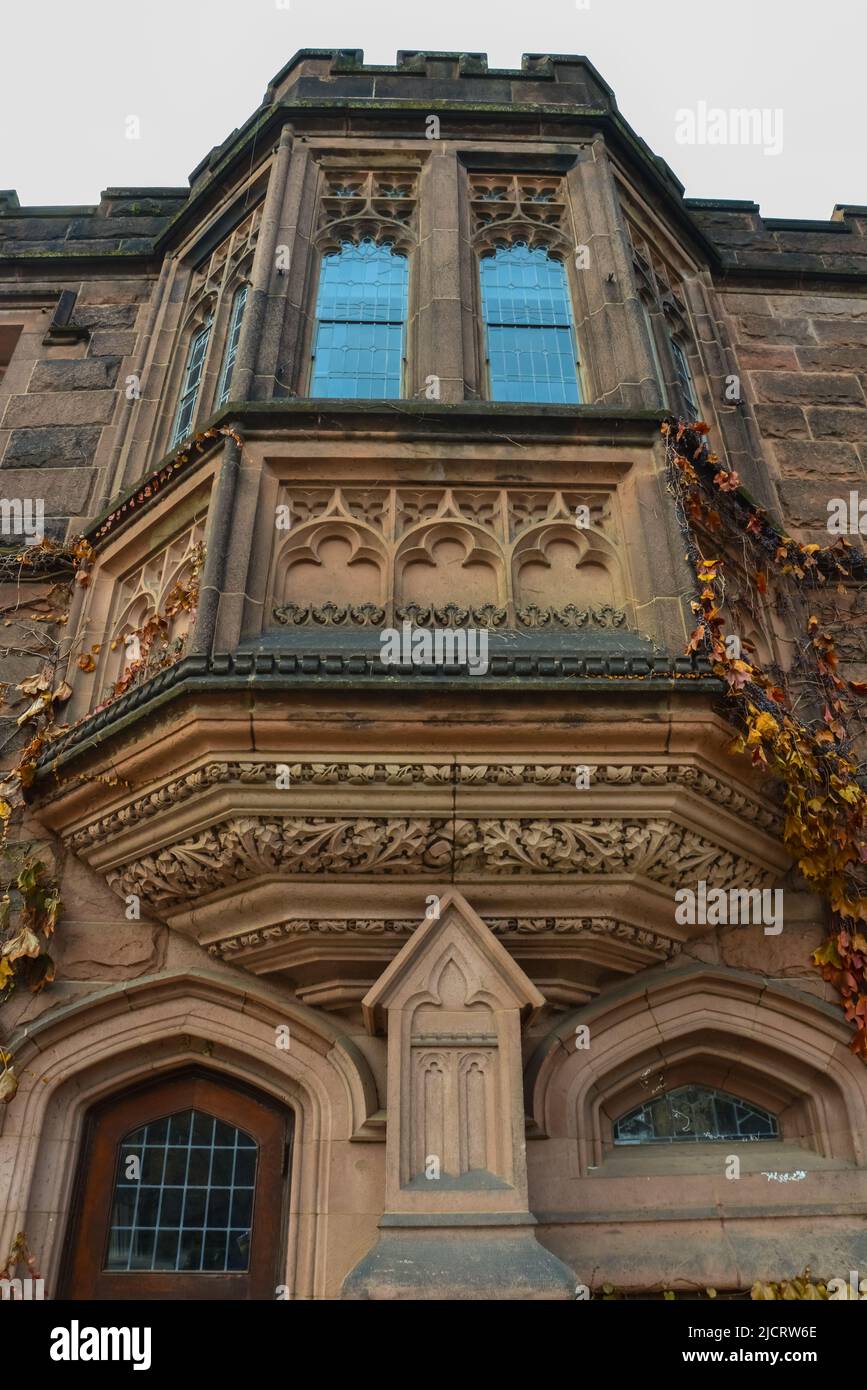 Princeton university east pyne hall building hi-res stock photography ...
