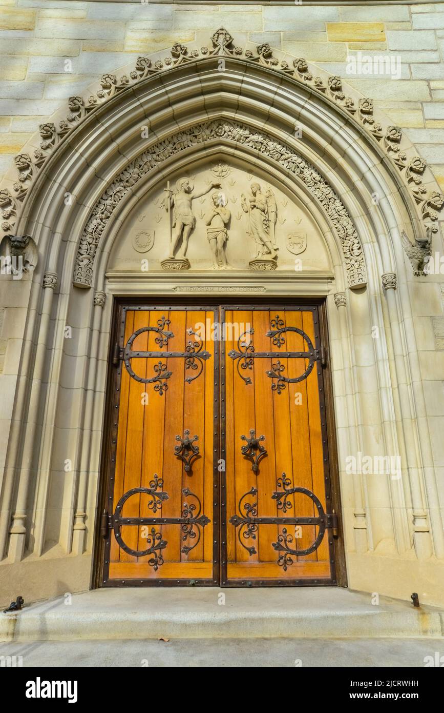 PRINCETON, NJ USA - NOVENBER 12, 2019: Elements of architectural design ...