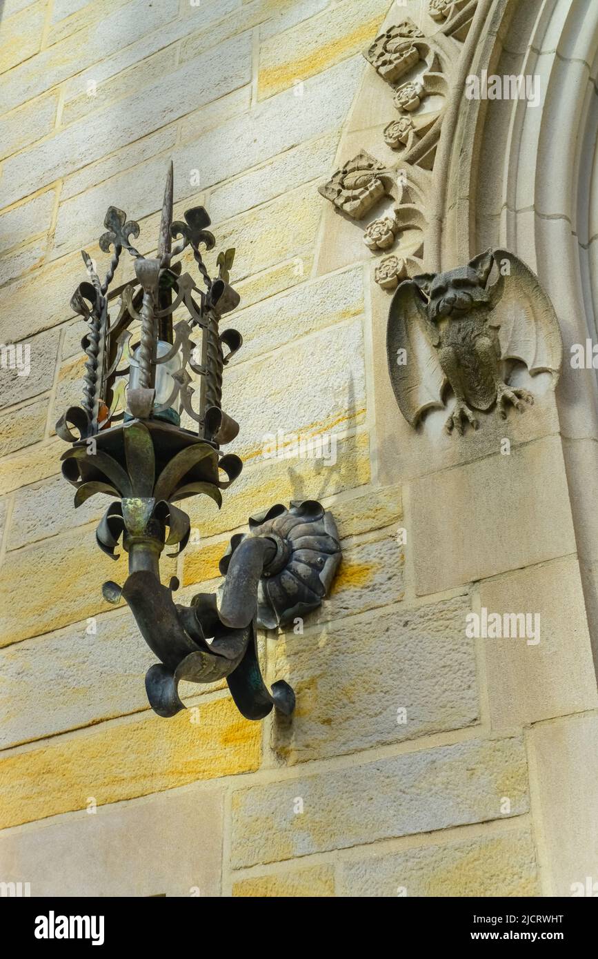 PRINCETON, NJ USA - NOVENBER 12, 2019: Elements of architectural design ...