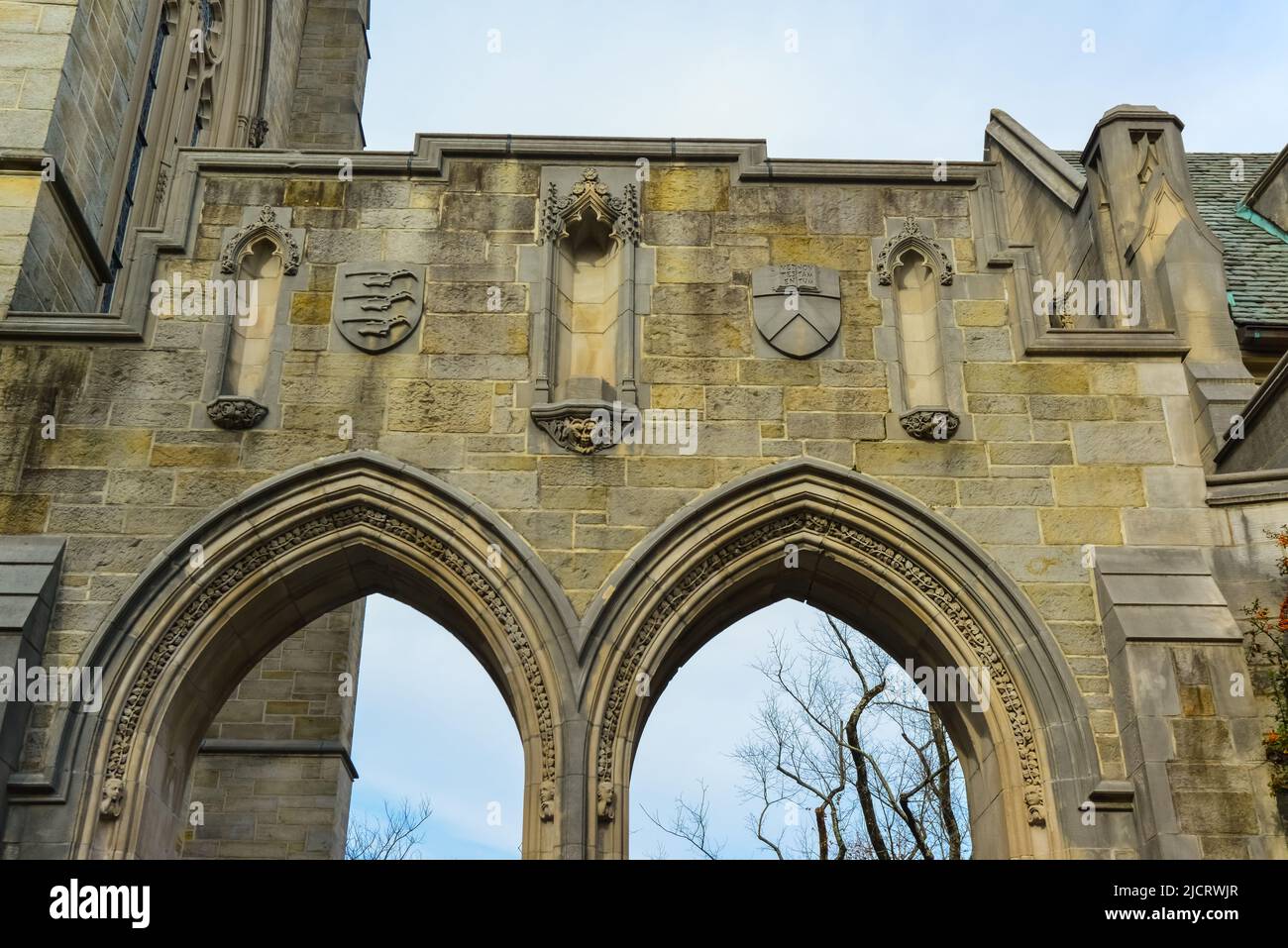 PRINCETON, NJ USA - NOVENBER 12, 2019: Elements of architectural design ...