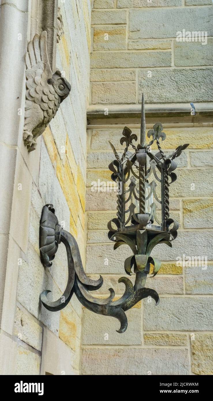 PRINCETON, NJ USA - NOVENBER 12, 2019: Elements of architectural design ...