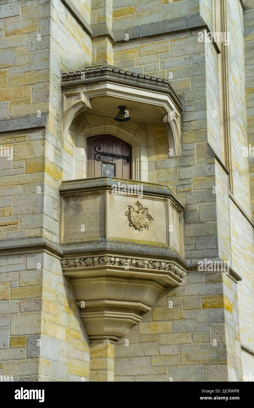 PRINCETON, NJ USA - NOVENBER 12, 2019: Elements of architectural design ...