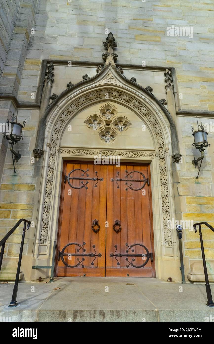 PRINCETON, NJ USA - NOVENBER 12, 2019: Elements of architectural design ...