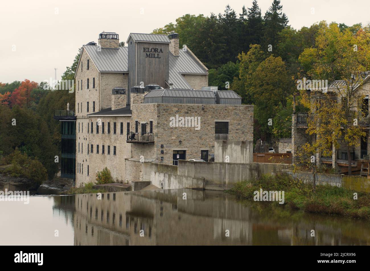 Elora Mill Hotel and Spa, Elora, Ontario, Canada Stock Photo - Alamy