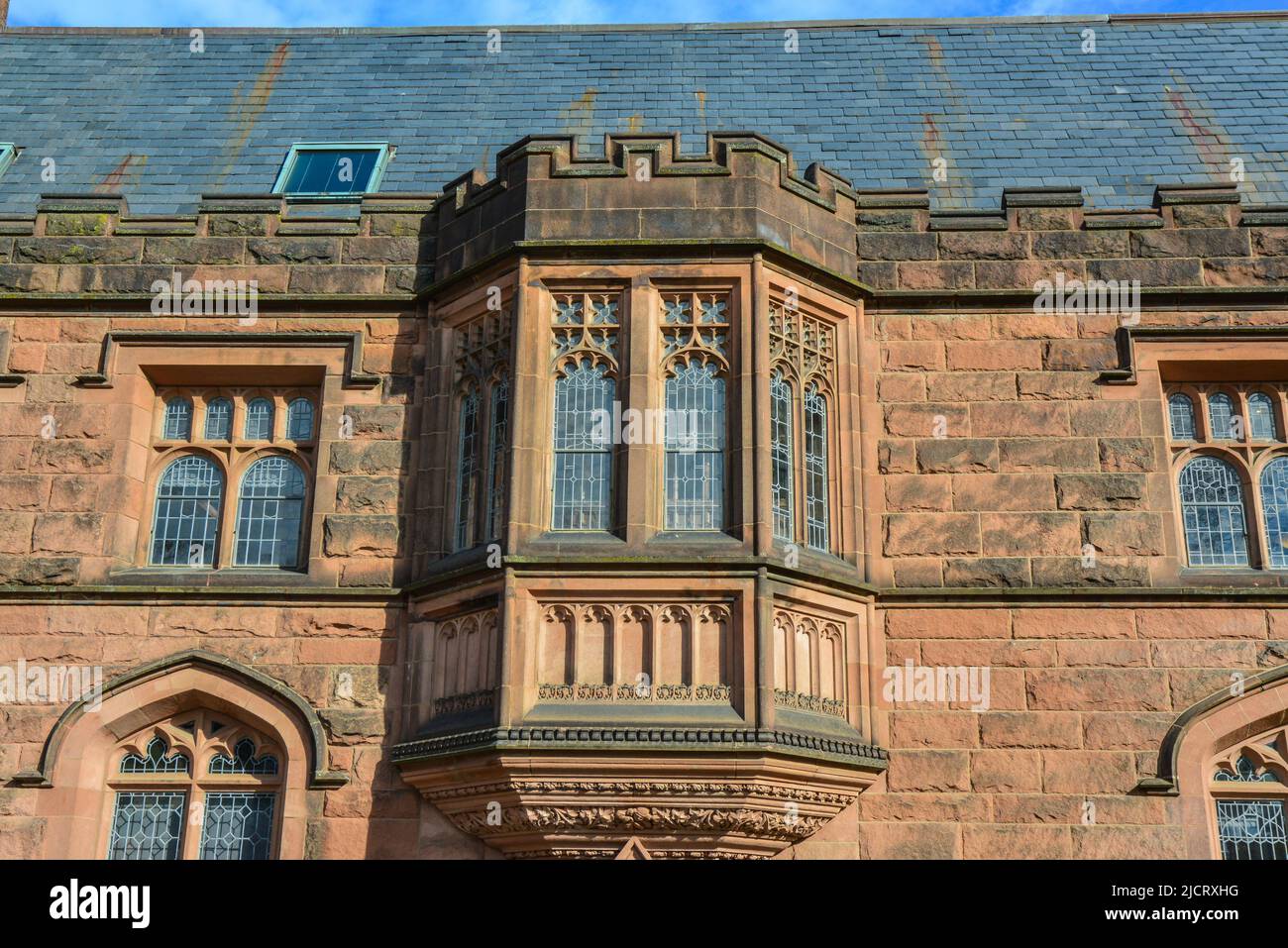 PRINCETON, NJ USA - NOVENBER 12, 2019: Pyne Hall. Princeton University ...