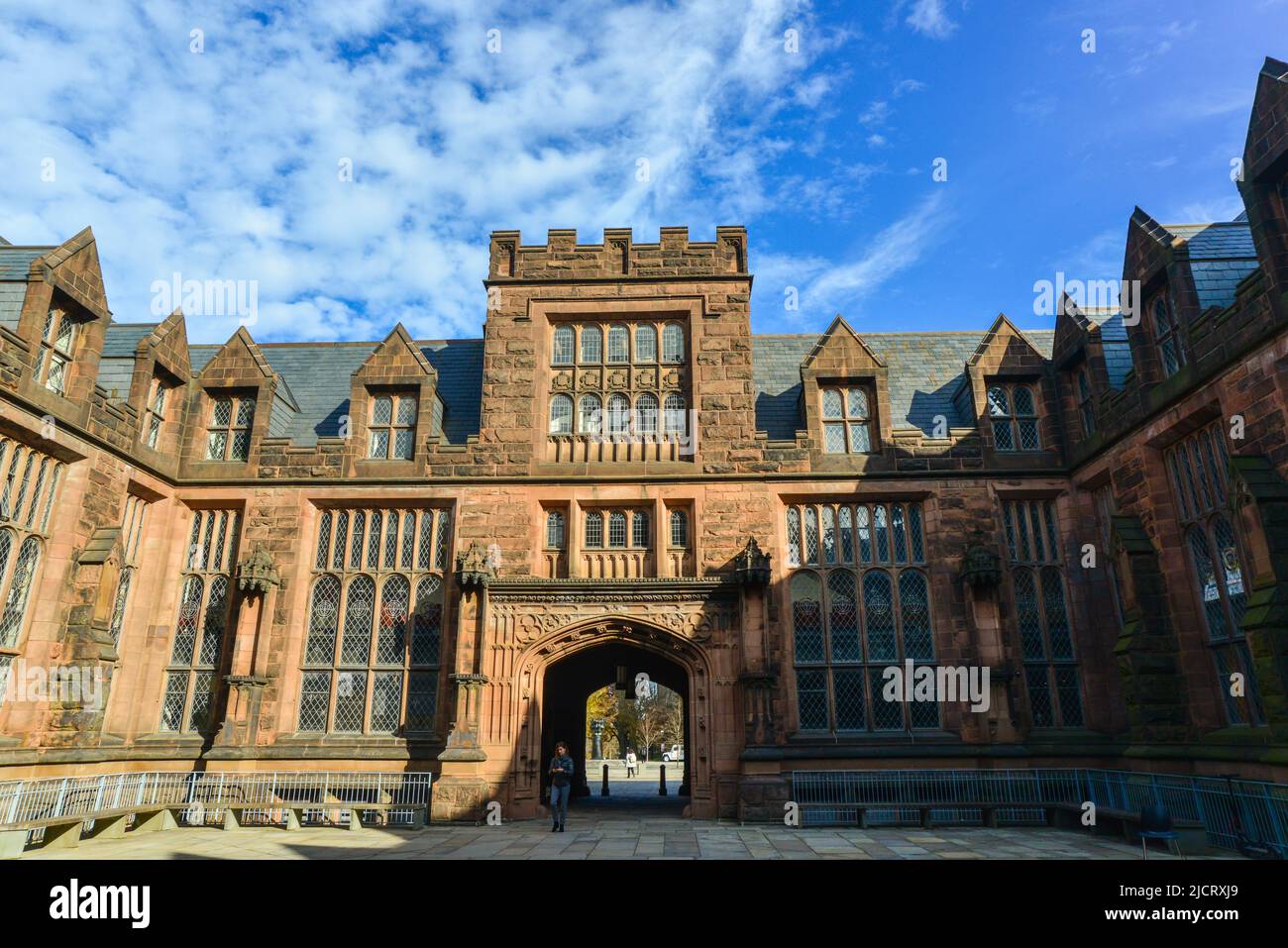 PRINCETON, NJ USA - NOVENBER 12, 2019: Pyne Hall. Princeton University ...