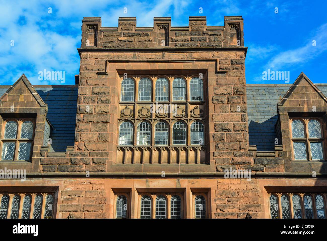 PRINCETON, NJ USA - NOVENBER 12, 2019: Pyne Hall. Princeton University ...