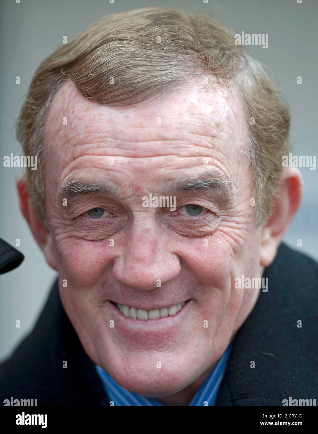 Stock picturee of former Welsh rugby international Phil Bennett at an ...