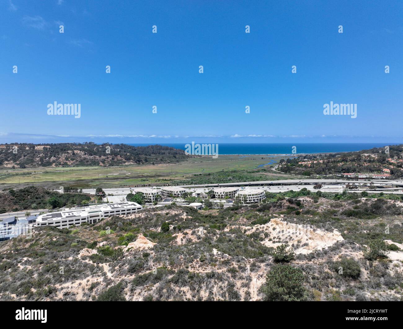 Del mar race track aerial hi-res stock photography and images - Alamy