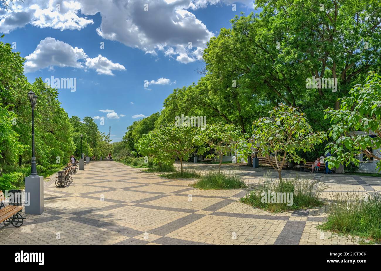 Embankment of Lanzheron beach in Odessa, Ukraine Stock Photo - Alamy