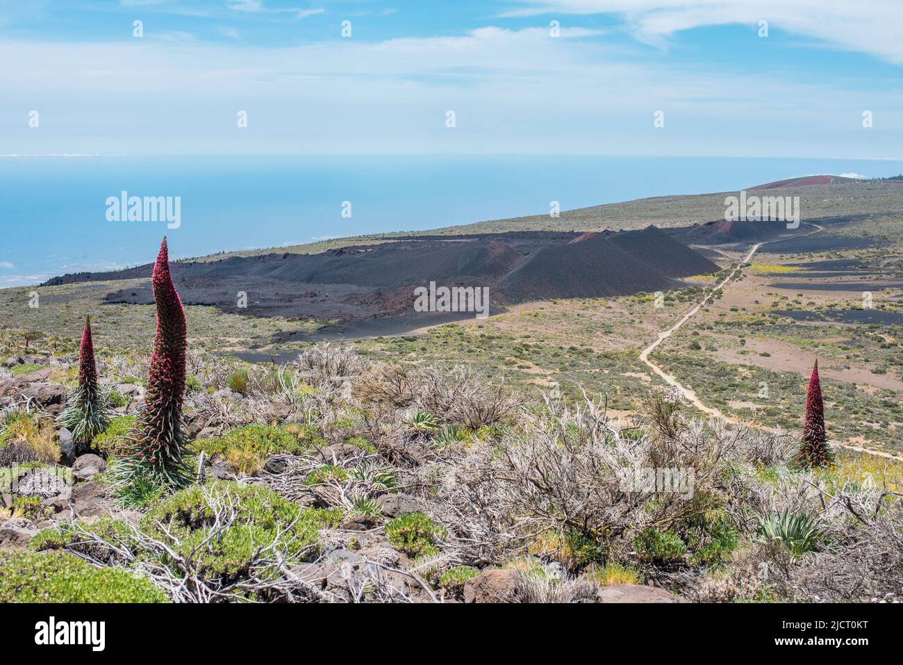 Volcan rojo hi-res stock photography and images - Alamy