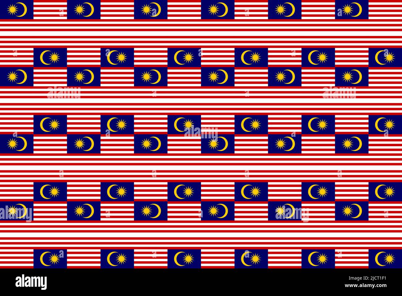 Geometric pattern in the colors of the national flag of Malaysia. The ...
