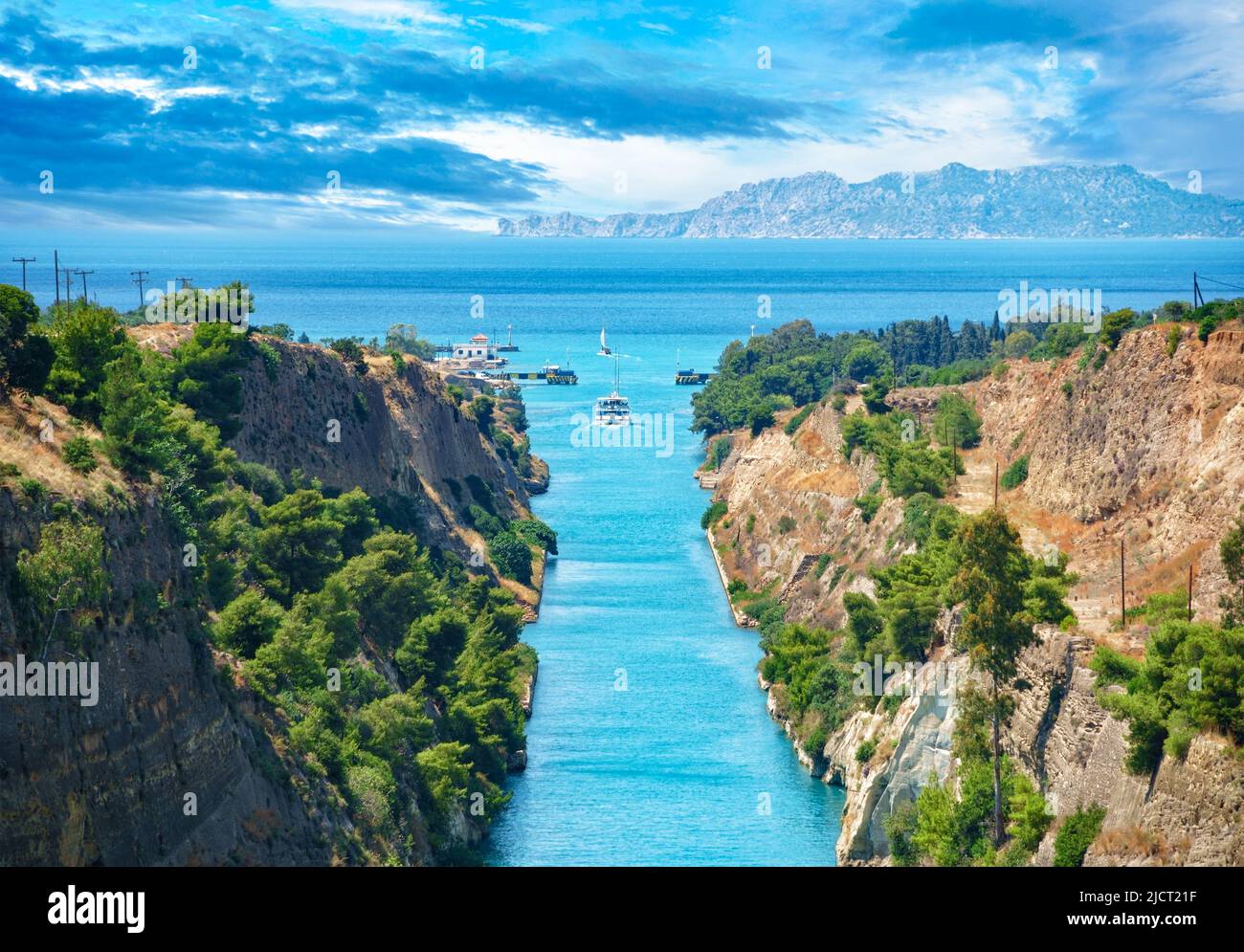 Corinth canal historical hi-res stock photography and images - Alamy