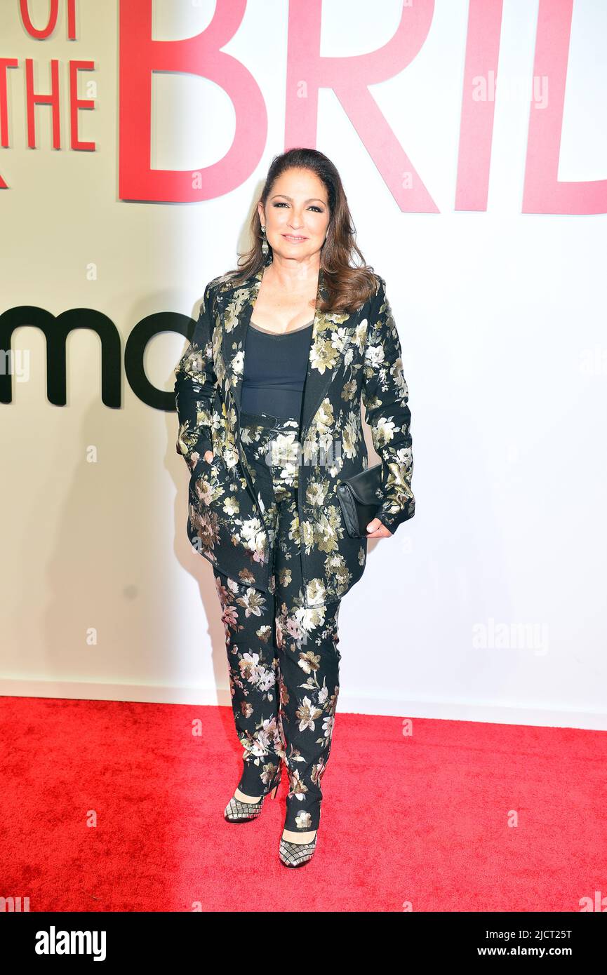 MIAMI, FL - JUNE 14: Gloria Estefan attends the "Father Of The Bride ...