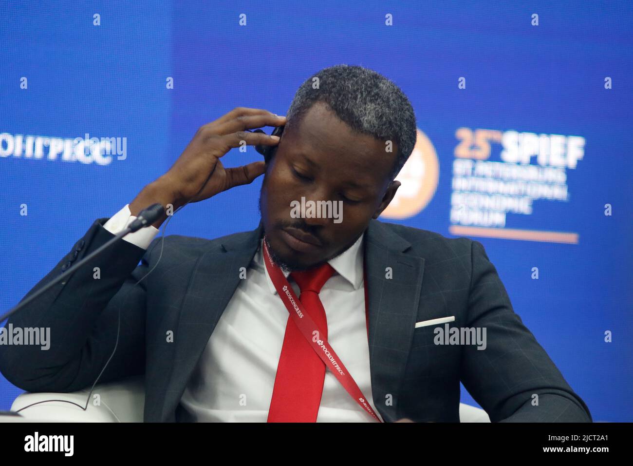 Saint Petersburg, Russia - 15 June 2022: St. Petersburg International ...