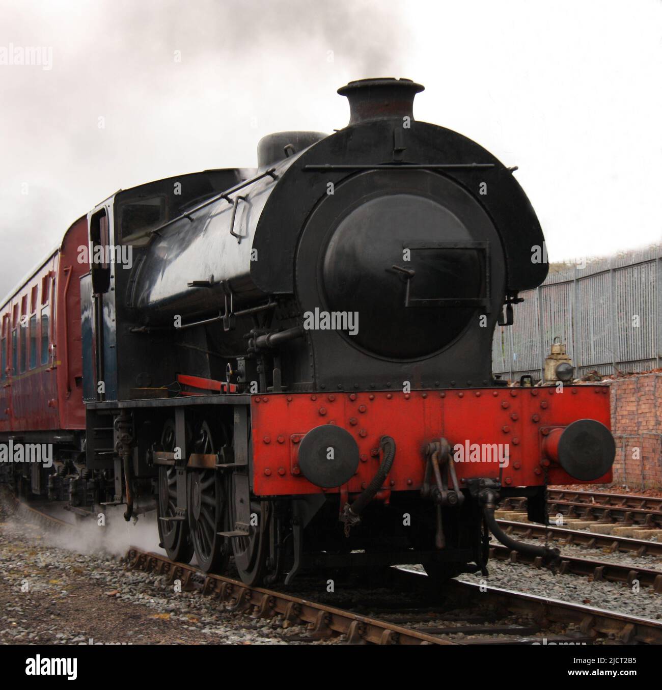 A Vintage Saddleback Coal Fired Steam Engine Stock Photo - Alamy