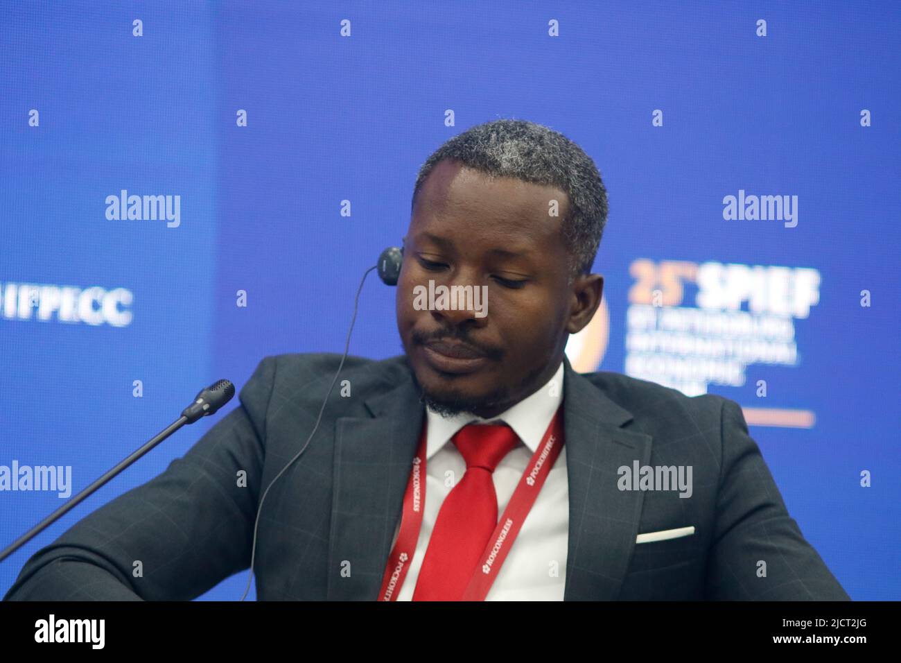 Saint Petersburg, Russia - 15 June 2022: St. Petersburg International ...