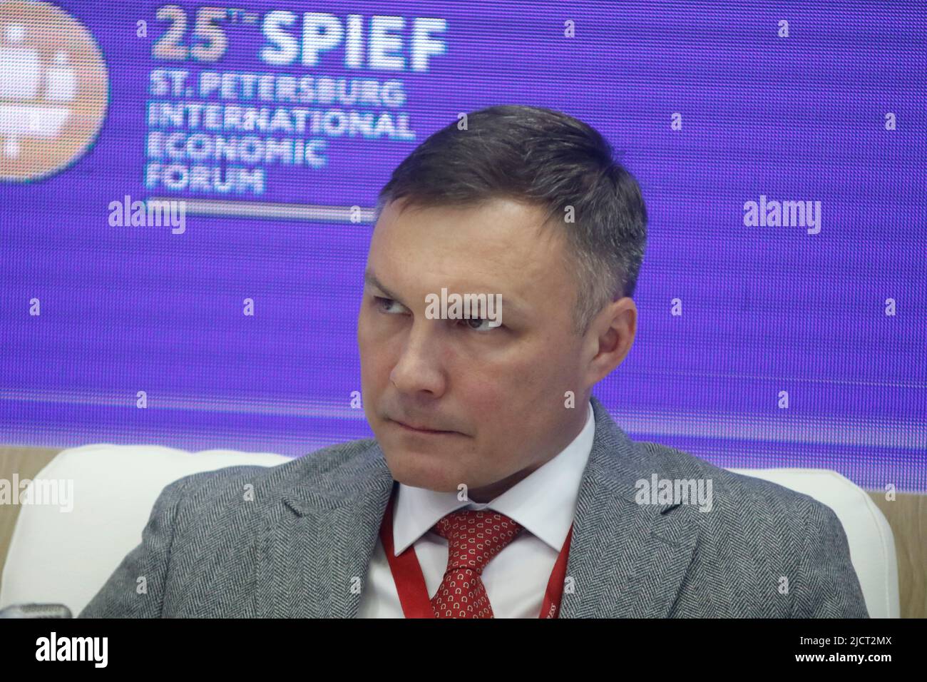 Saint Petersburg, Russia - 15 June 2022: St. Petersburg International ...